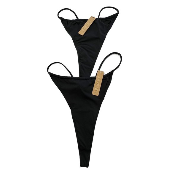 SKIMS | Intimates & Sleepwear | Skims Micro Cording Dip String Thong ...